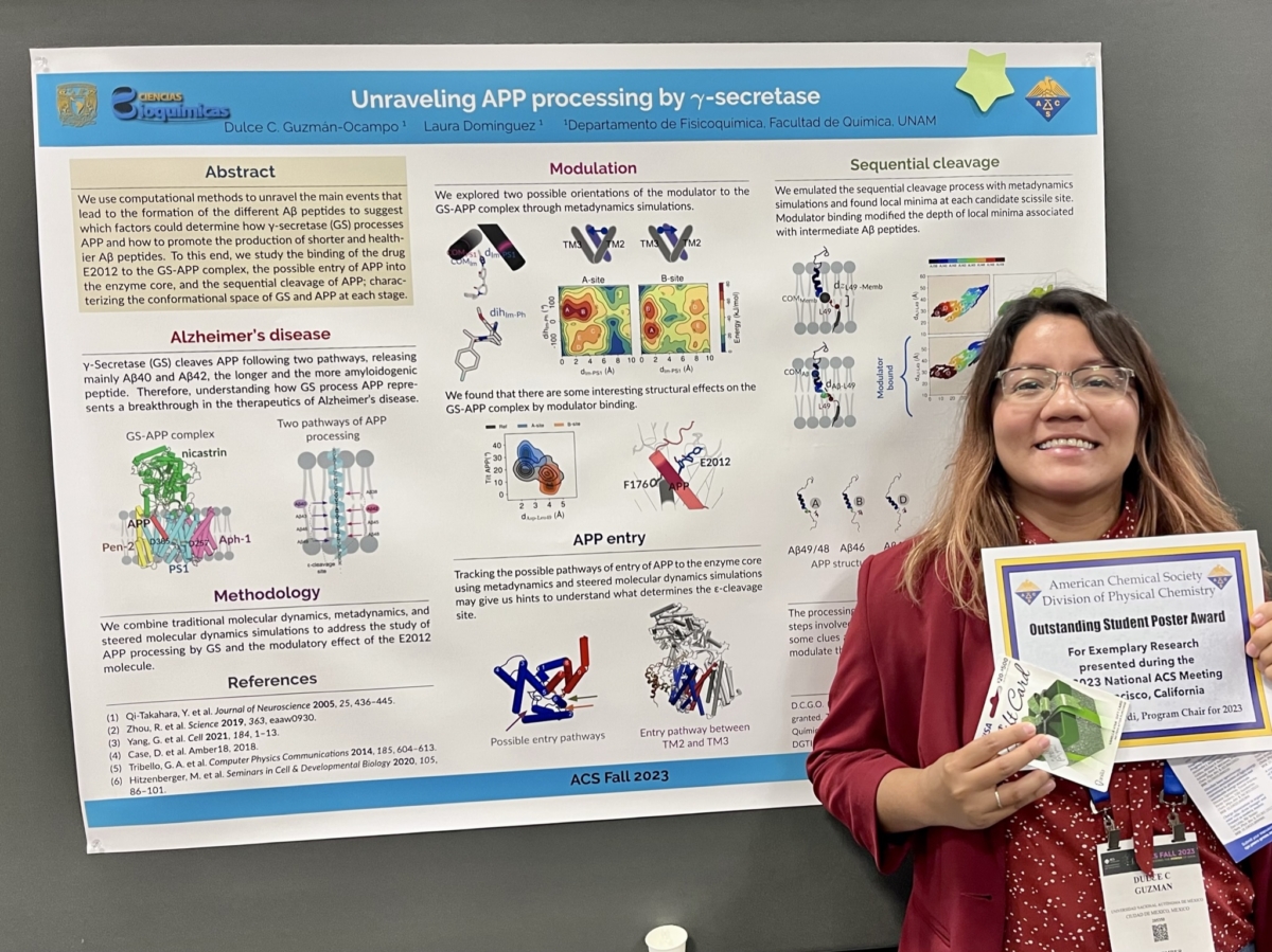 Fall 2023 ACS PHYS Poster Awardees - ACS Technical Division