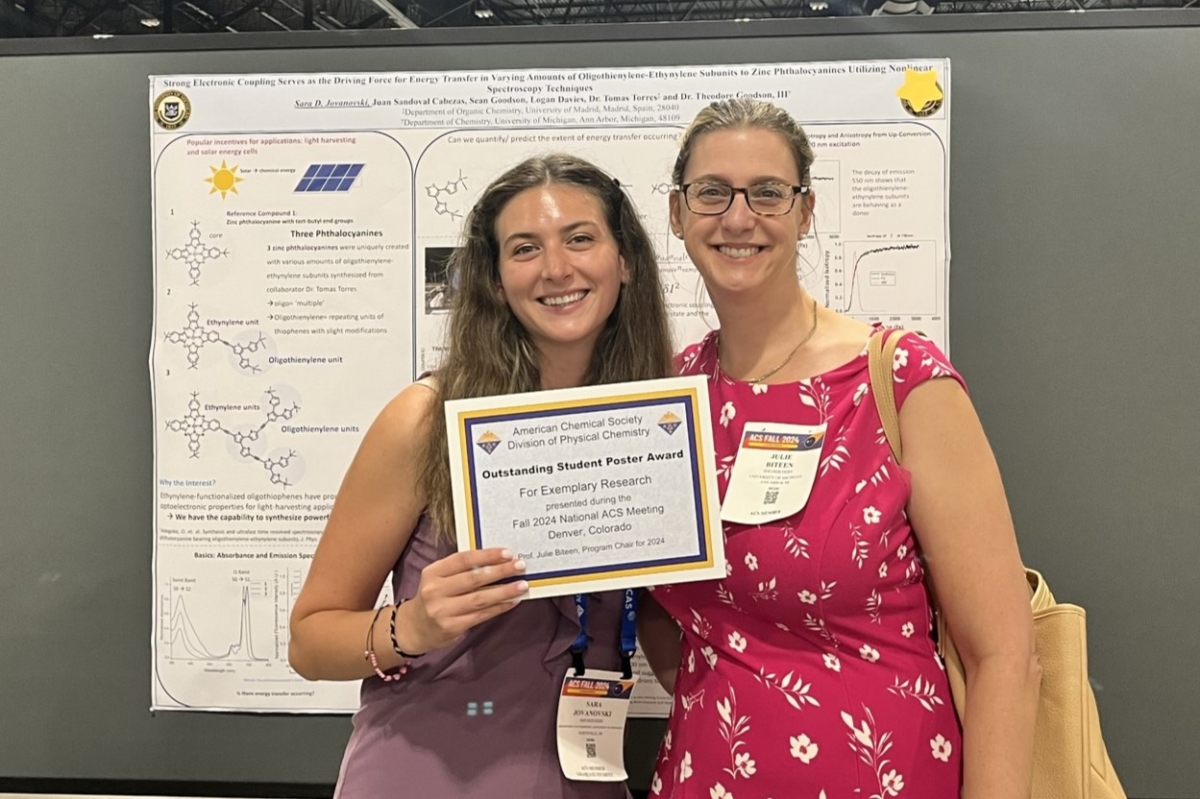 Fall 2024 ACS PHYS Poster Awardees - ACS Technical Division