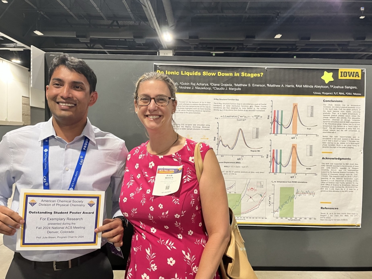 Fall 2024 ACS PHYS Poster Awardees - ACS Technical Division